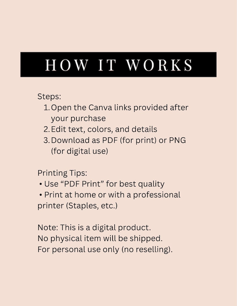 Editable Wedding Bundle | Invitation Suite, Signs, Table Numbers ...