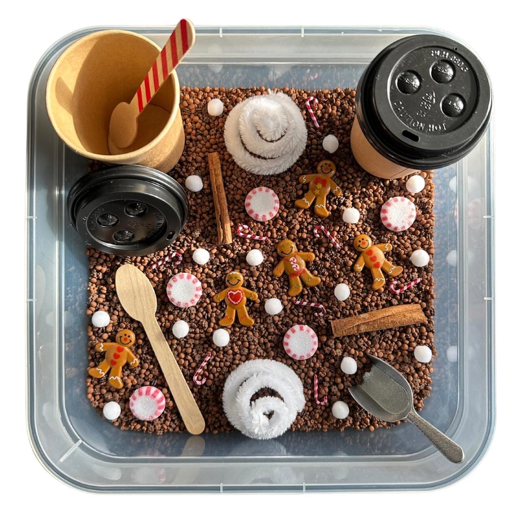Hot Cocoa Sensory Bin - Winter Sensory Play - Christmas Gift - Etsy