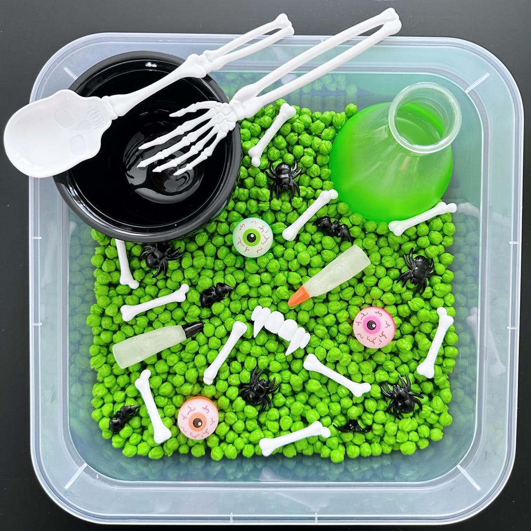 Witchs Brew Halloween Sensory Bin - Etsy