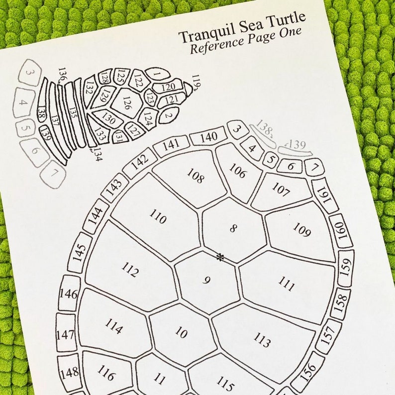PDF Sea Turtle Quilt Pattern Baby Blanket Gender Neutral - Etsy