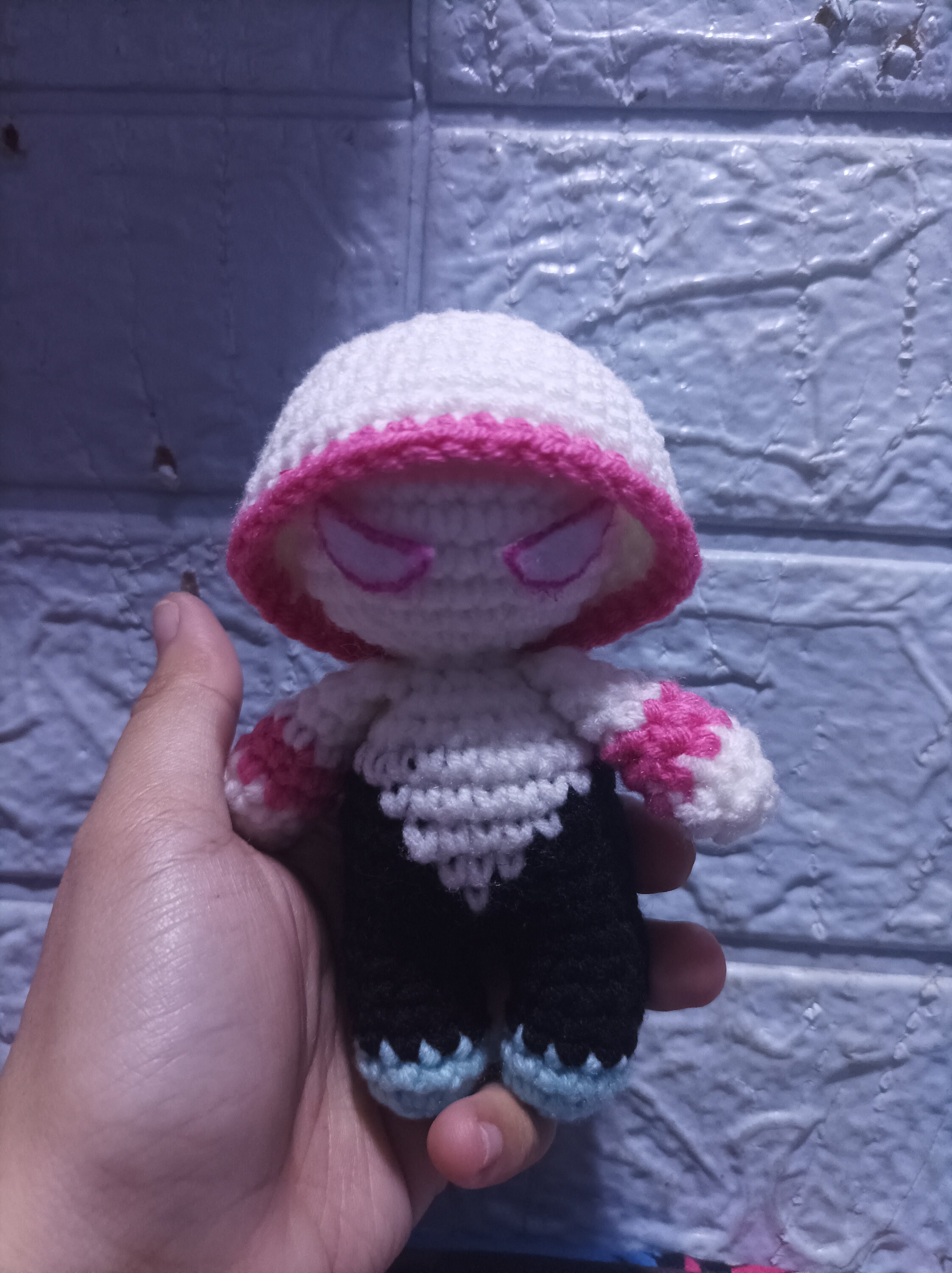 Spiderman Couple Black Spider Spider Gwen Stacy Crochet Doll Pattern ...