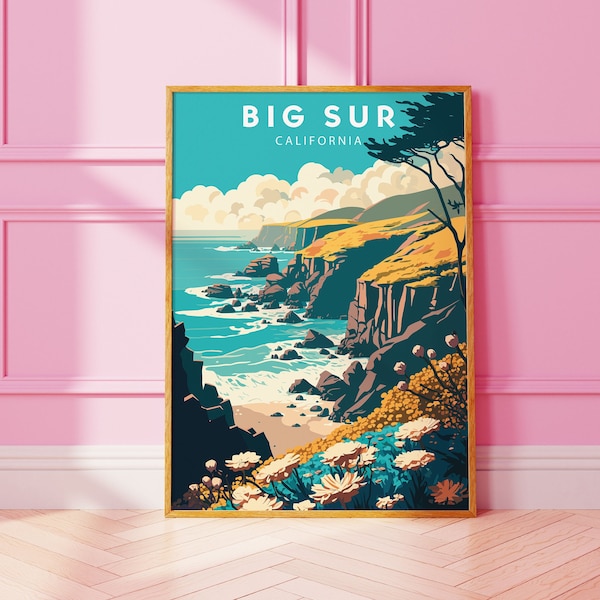 Big Sur Poster - Etsy