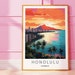 Honolulu Hawaii Travel Poster, Vintage Island Art (digital Download) - Etsy