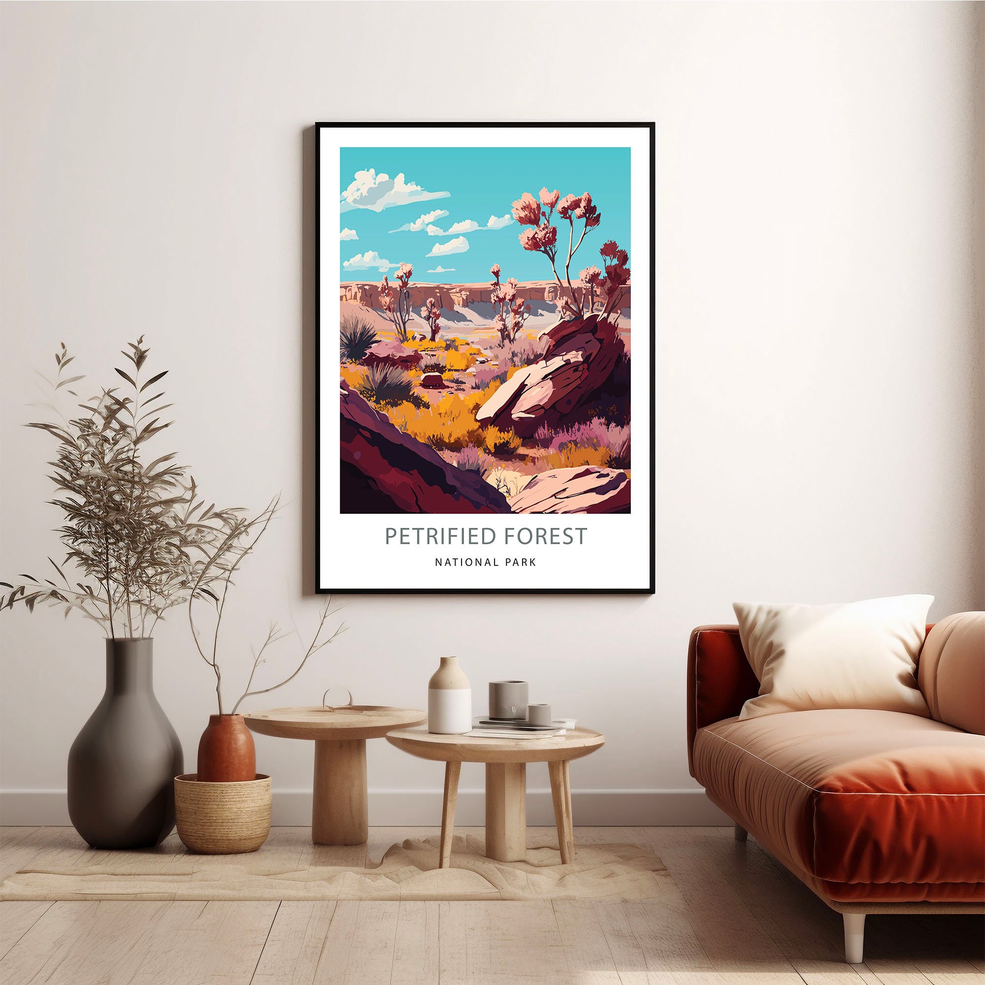 PETRIFIED FOREST National Park Poster Instant Download Petrified Forest ...