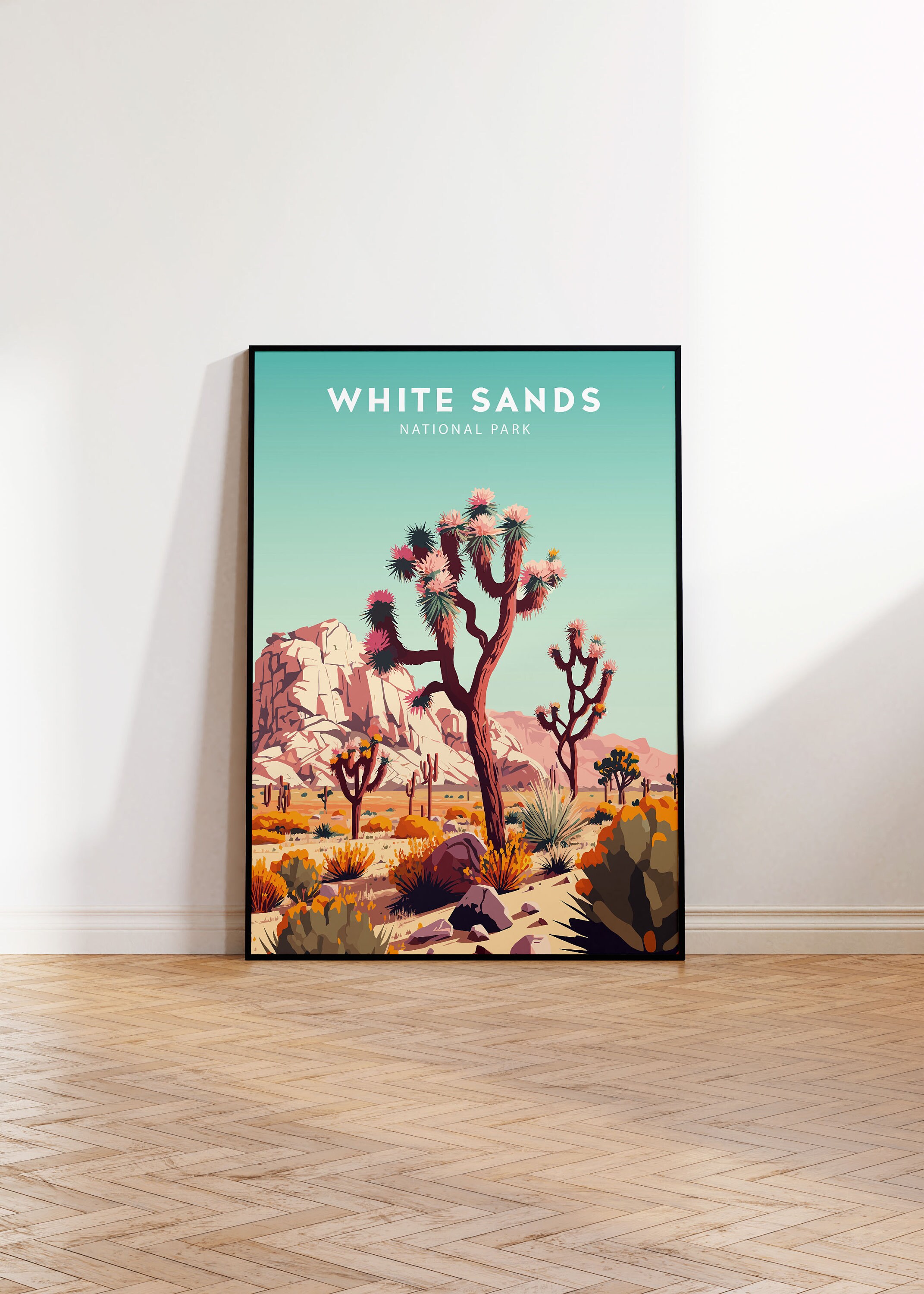 White Sands National Park Poster Printable Instant Download - Etsy