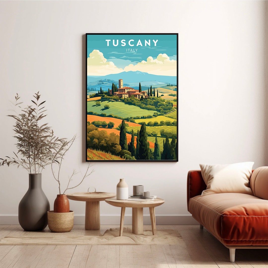 Capture the Magic of Tuscany | Digital Travel Art Print | Instant ...