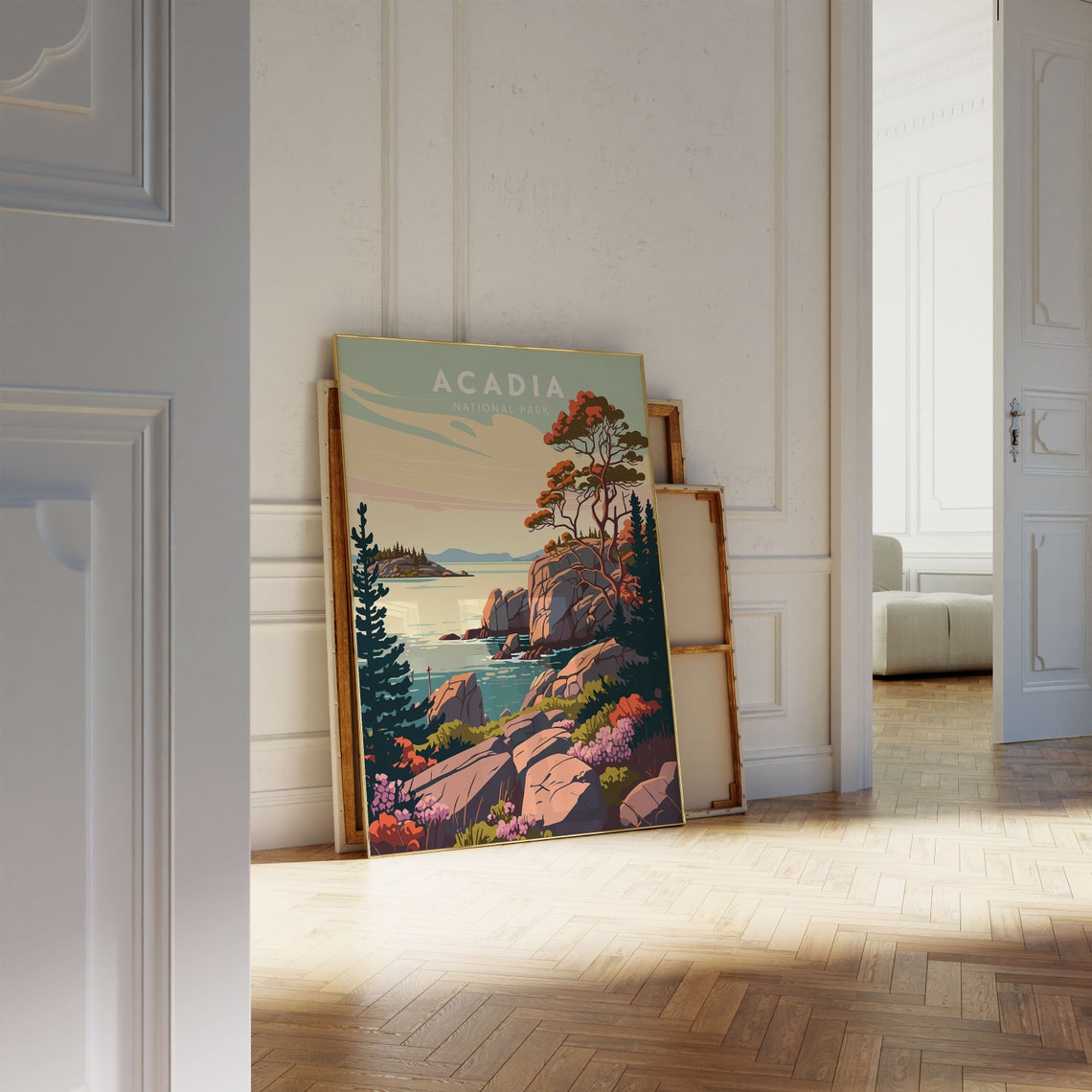 ACADIA National Park Poster Printable Instant Download Travel Art Print ...