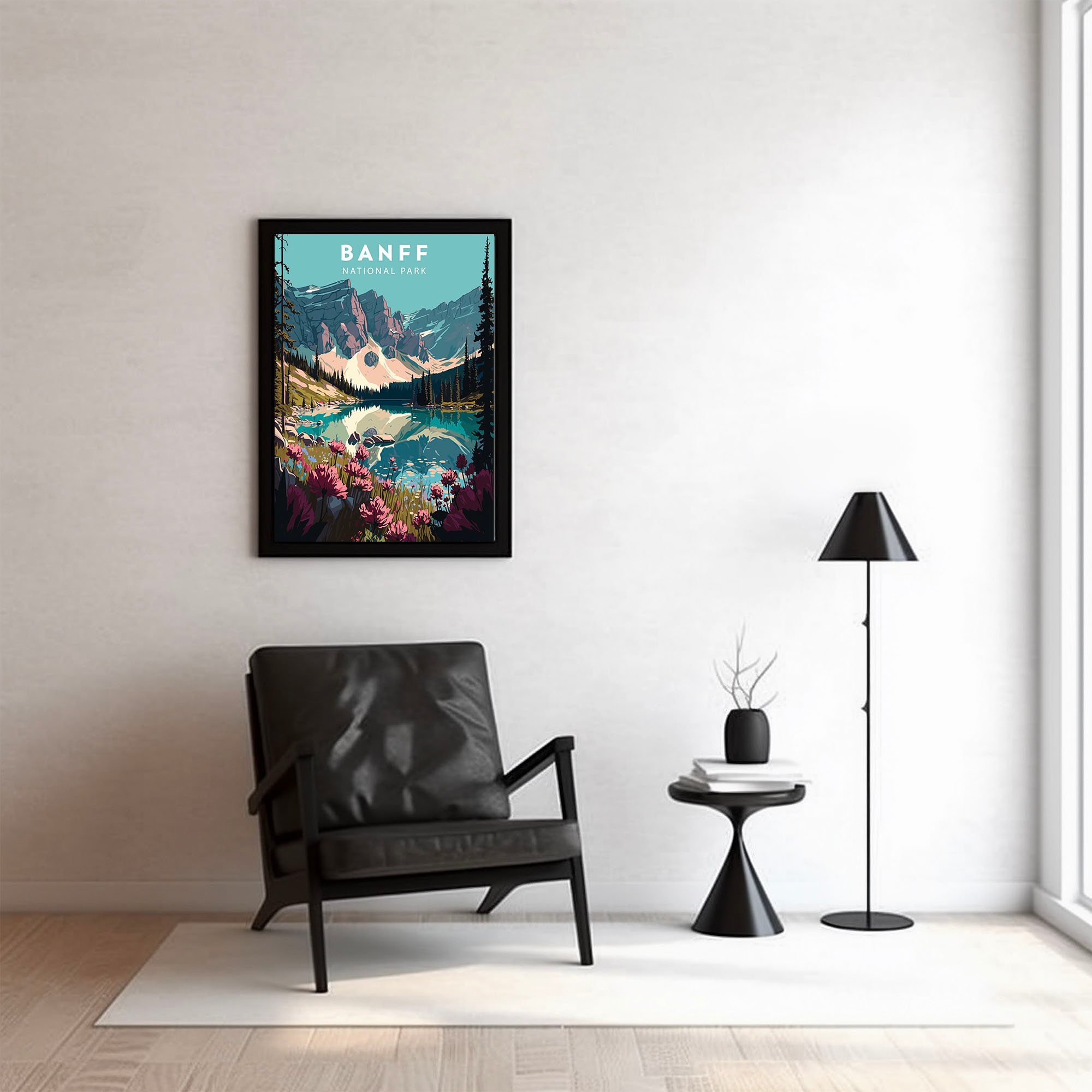 BANFF National Park Poster, Printable Instant Download, Banff Travel ...