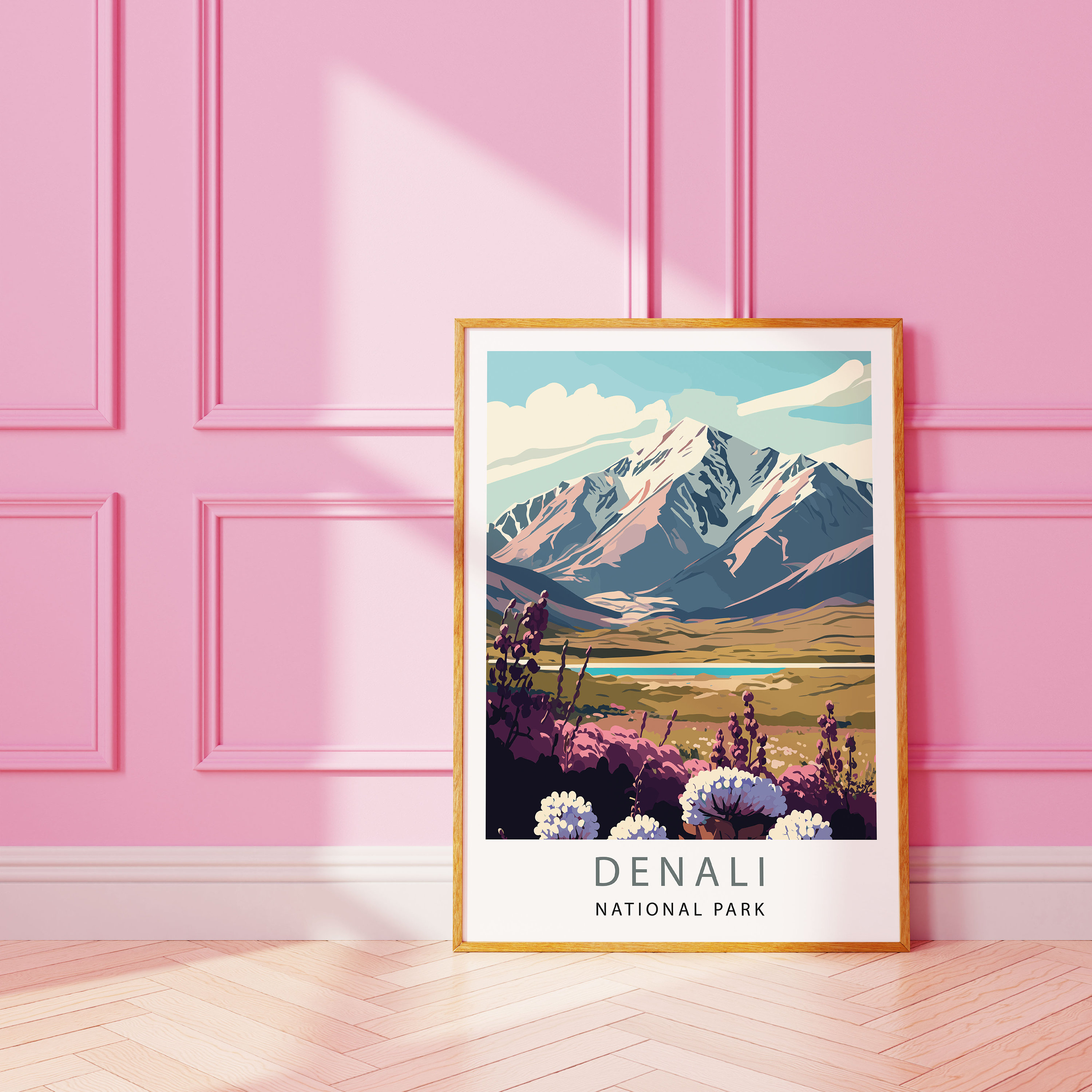 DENALI National Park Poster Printable Instant Download - Etsy