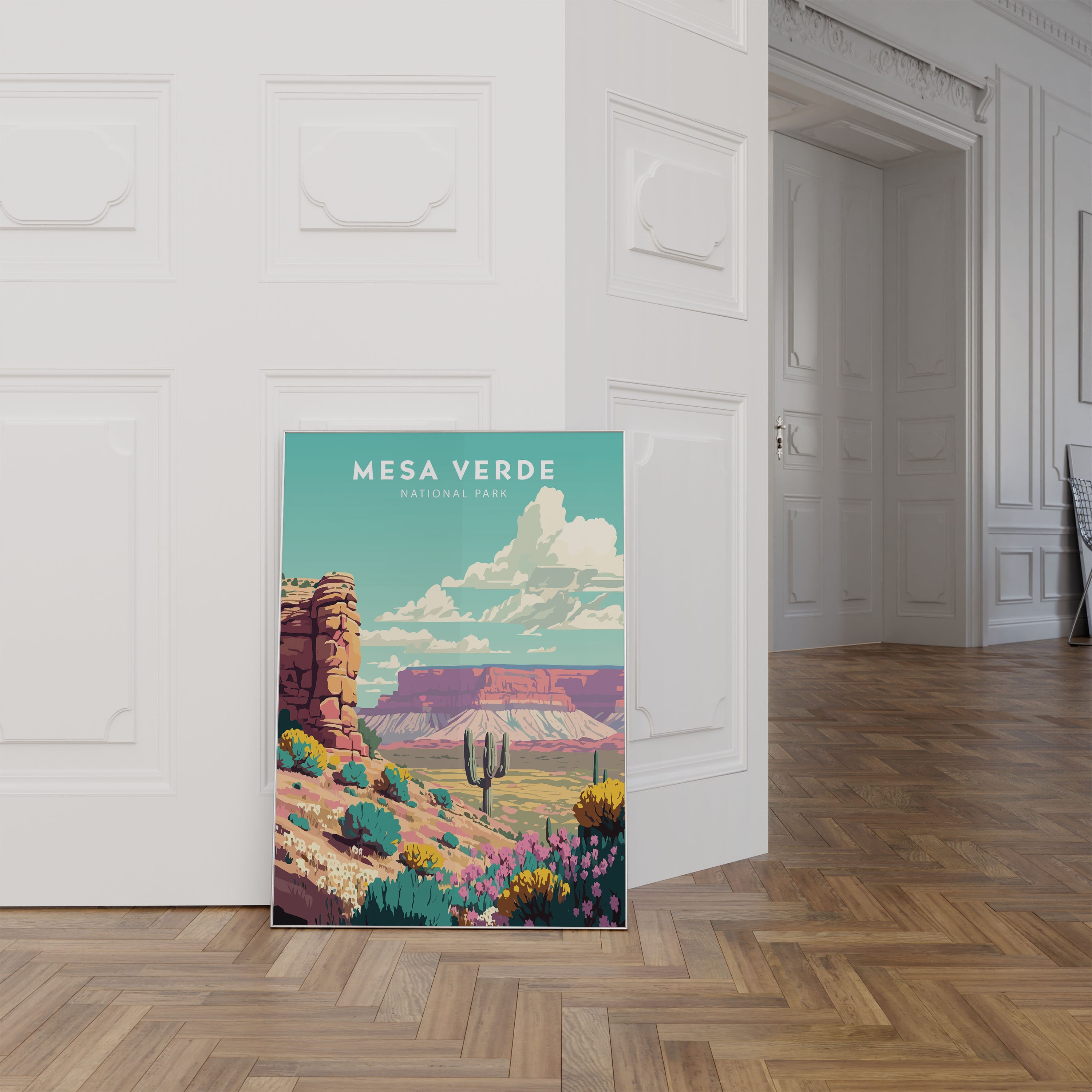 Mesa Verde National Park Poster Instant Download Mesa Verde - Etsy