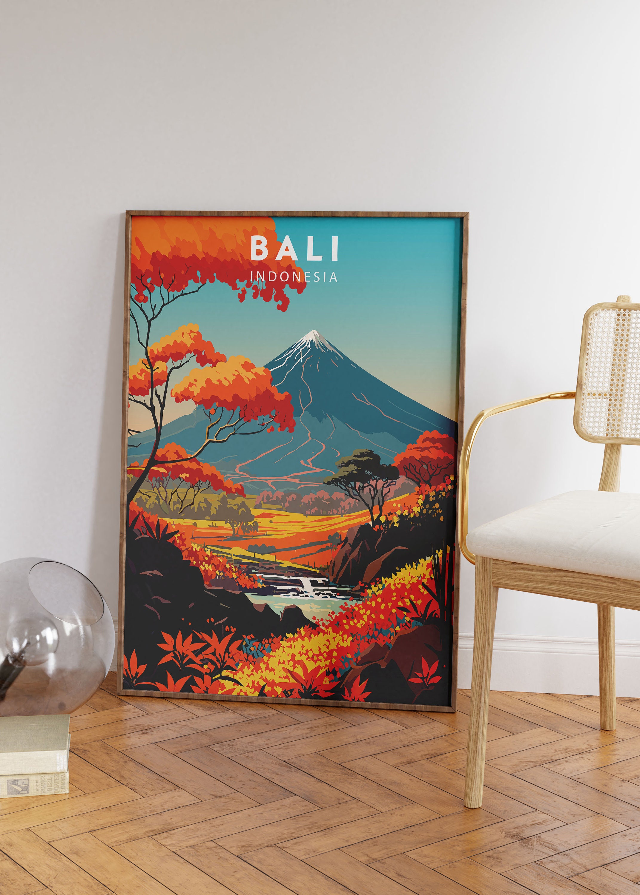 BALI Poster, Printable Instant Download, BALI Travel Art Print ...