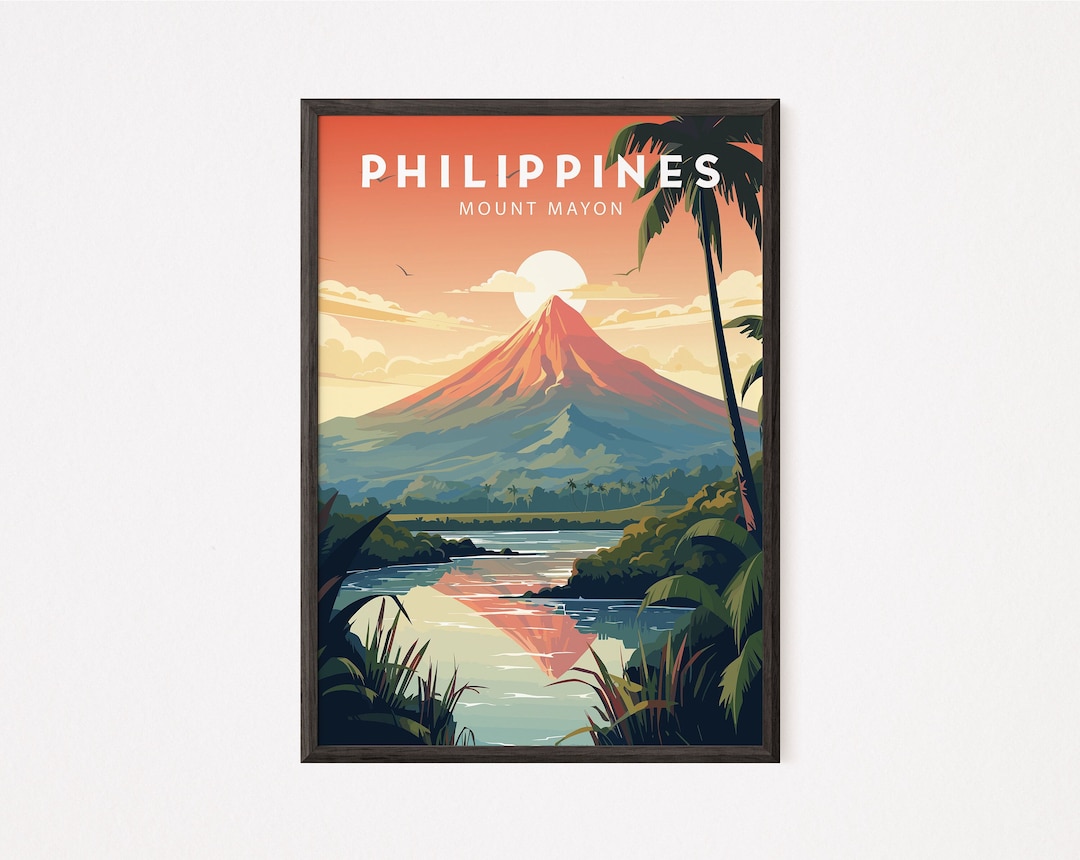 Philippines Print, Philippines Poster, Printable Instant Download ...