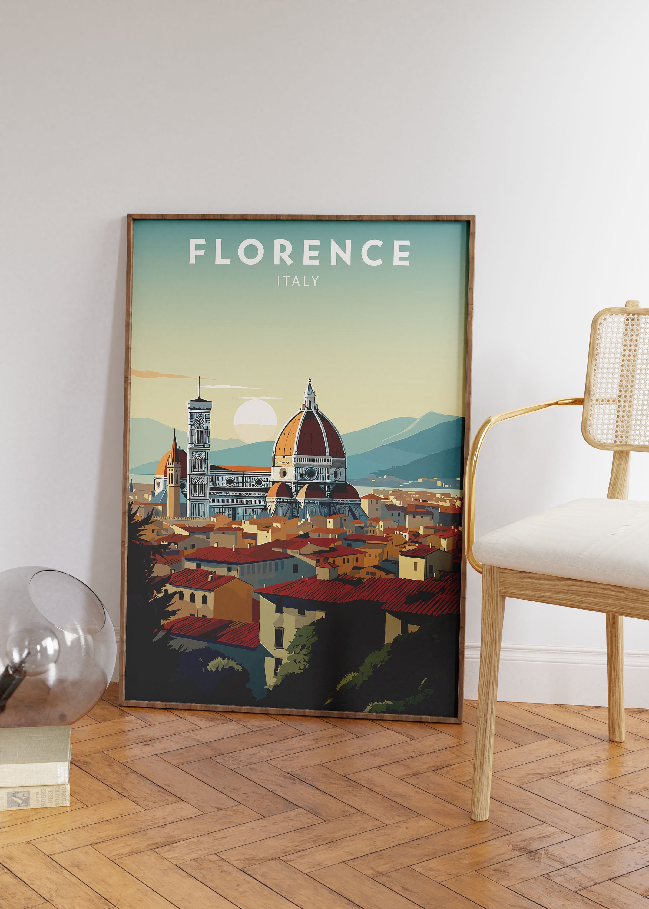 FLORENCE Travel Print, Italy Poster, Florence Print, Printable Instant ...