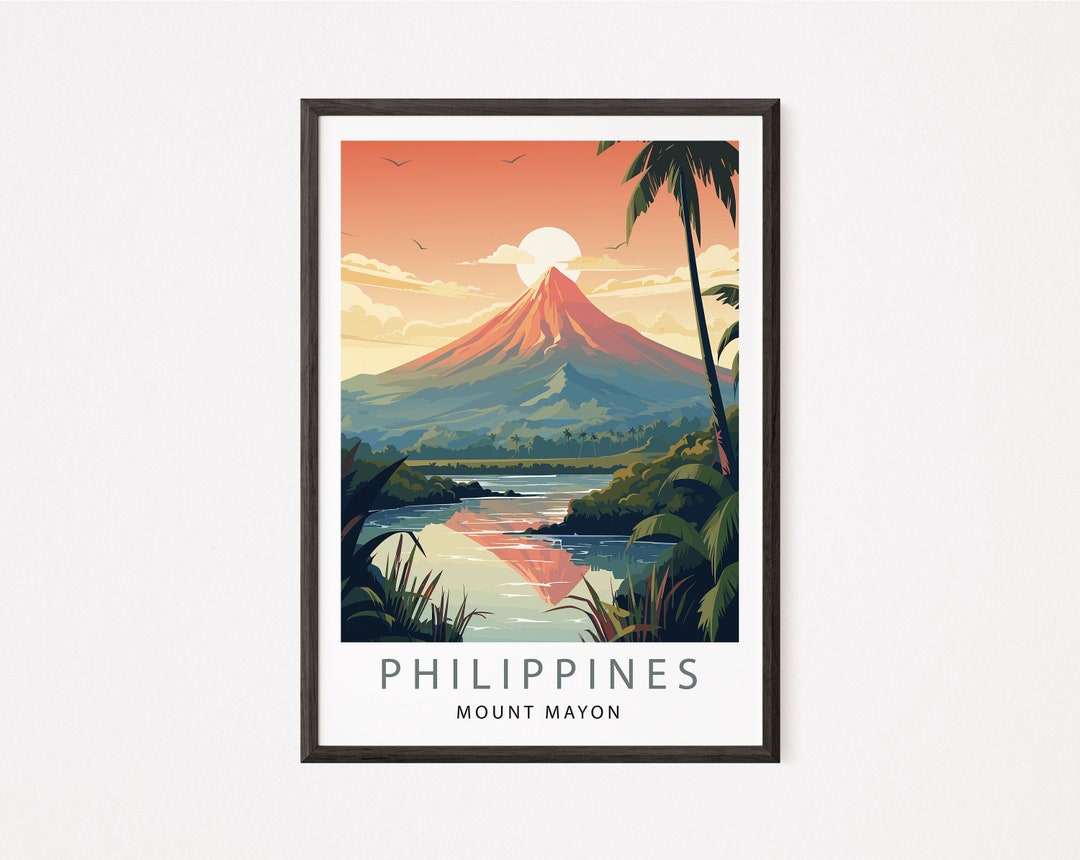 Philippines Print, Philippines Poster, Printable Instant Download ...