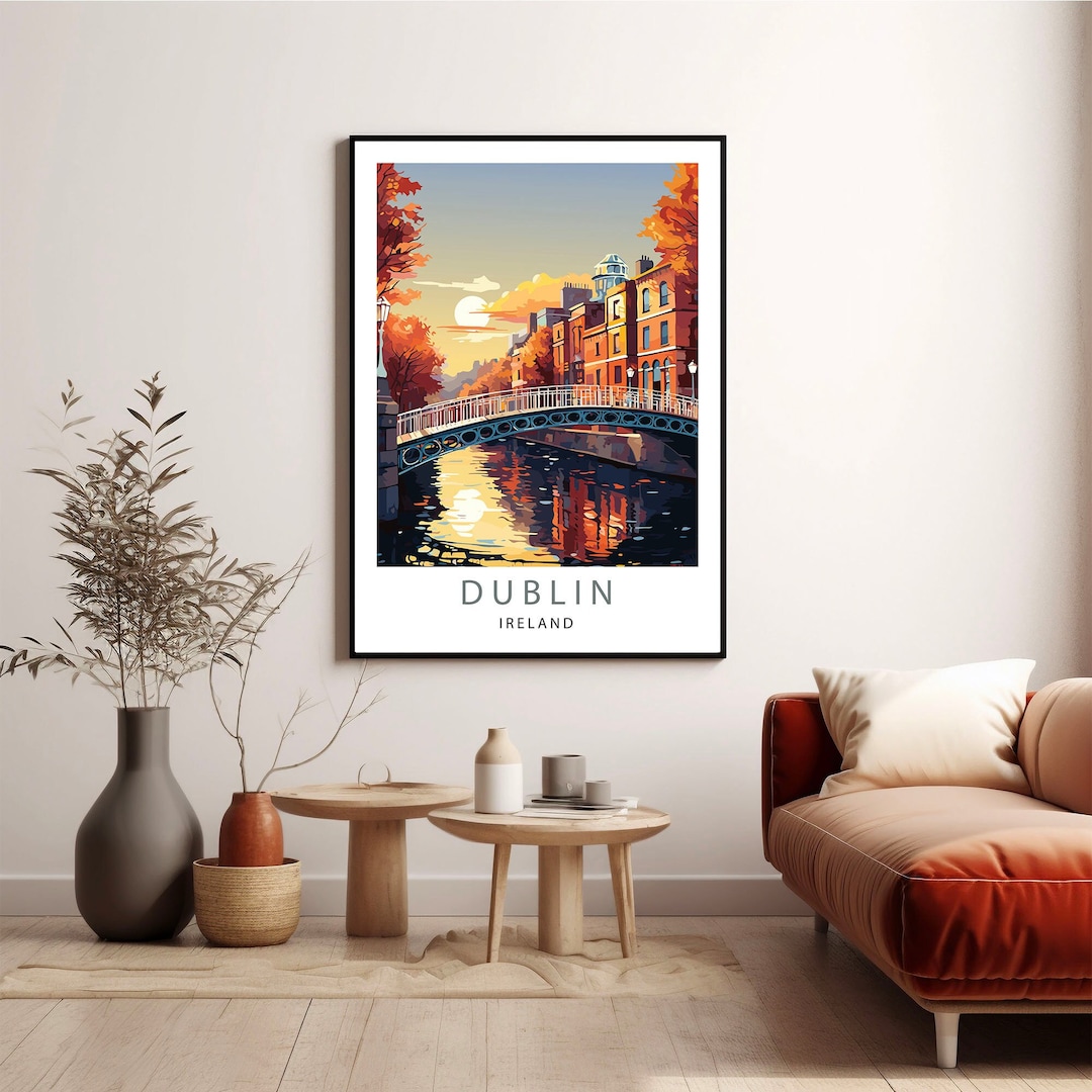 Dublin Print, Dublin Poster, Printable Instant Download, Dublin Travel ...