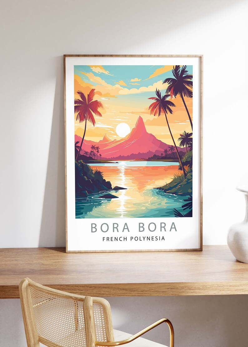 Bora Bora Print Bora Bora Poster Printable Instant Download - Etsy