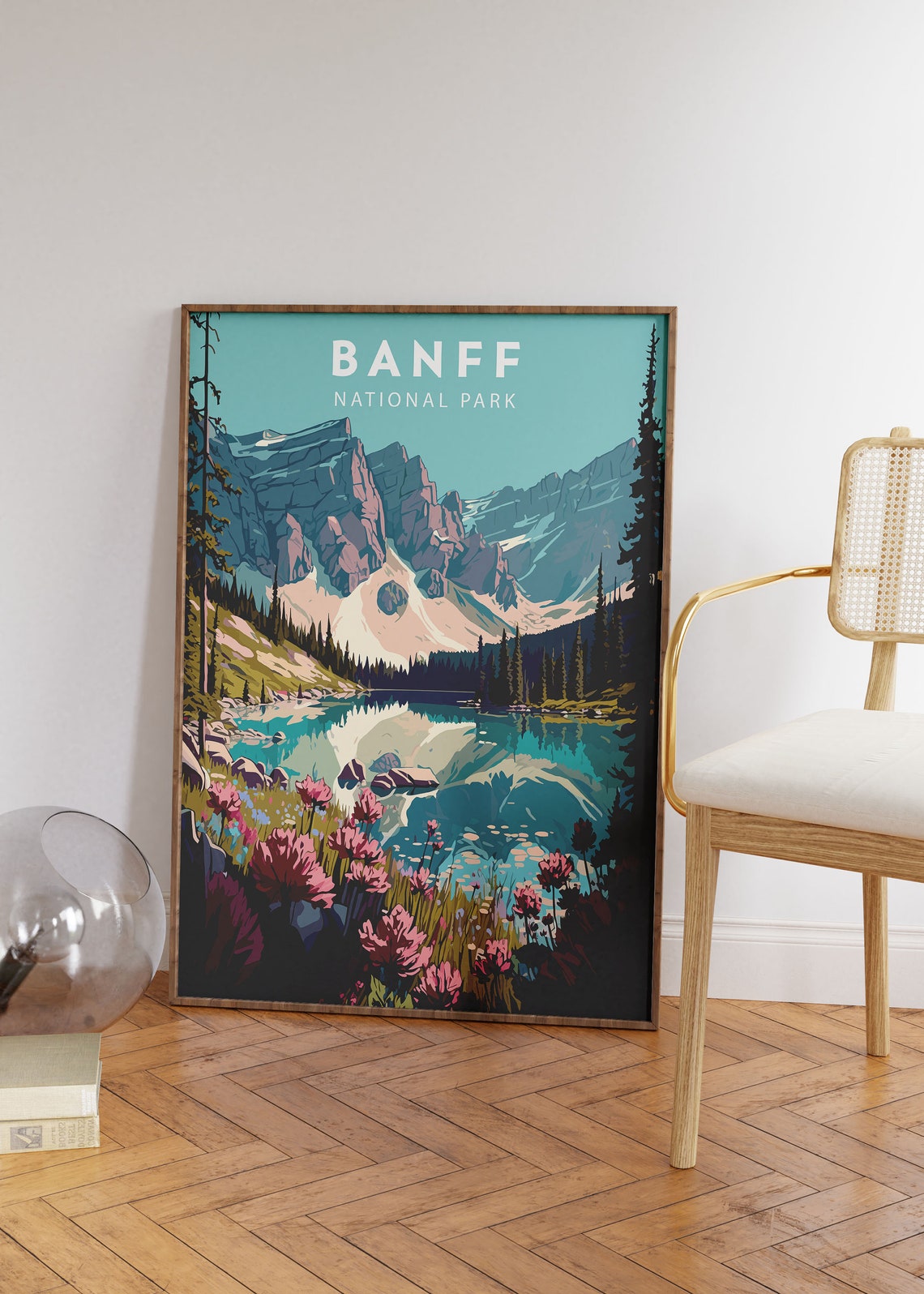 BANFF National Park Poster Printable Instant Download Banff - Etsy Canada