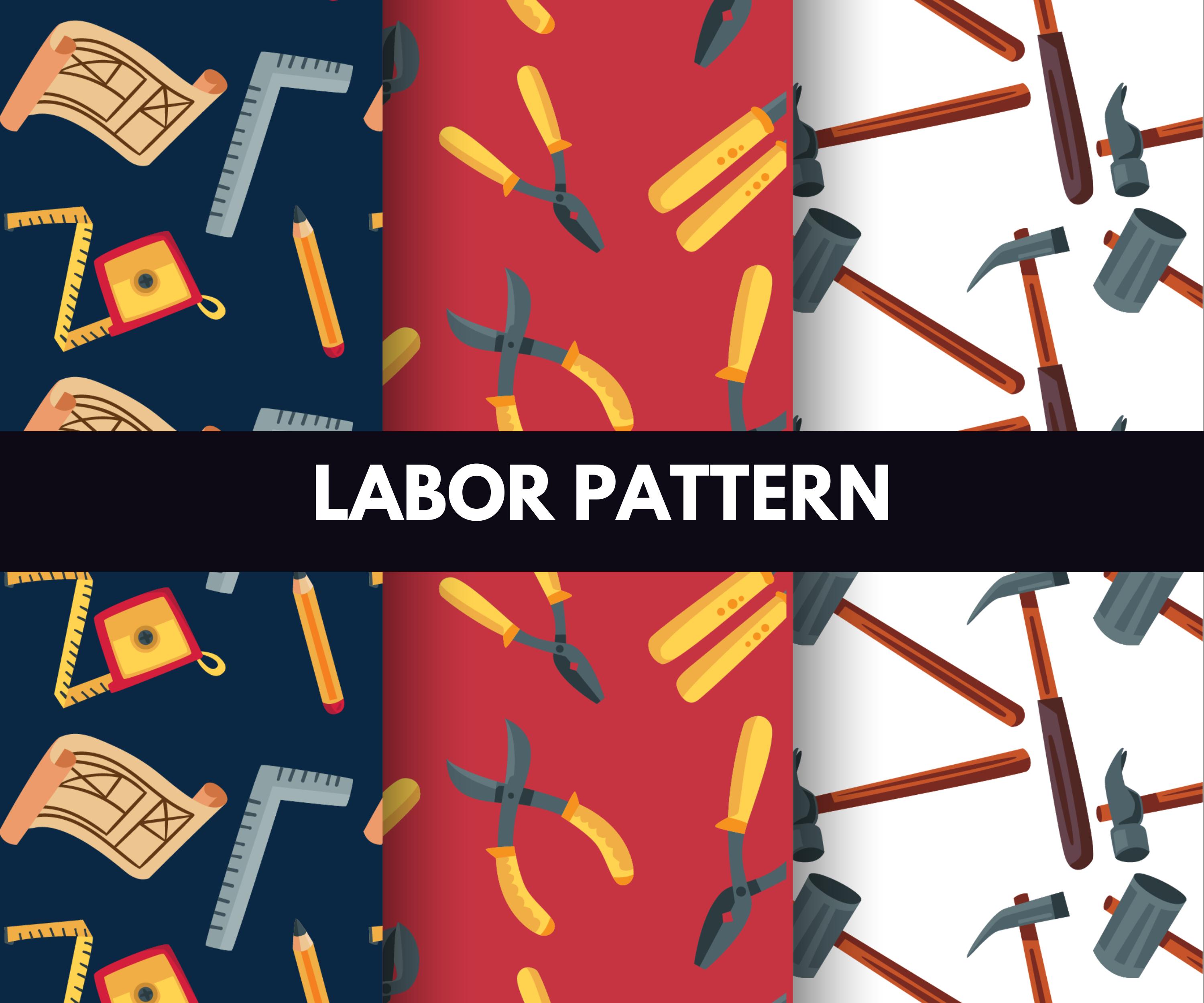 Labor Day Pattern Svg Labor Day Silhouettes Svg Workers Day Svg ...