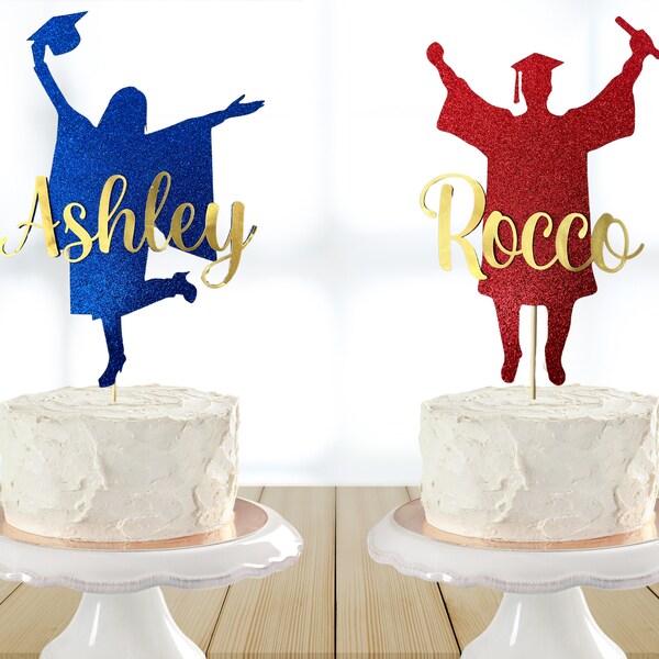 Graduation Cake Topper - Etsy