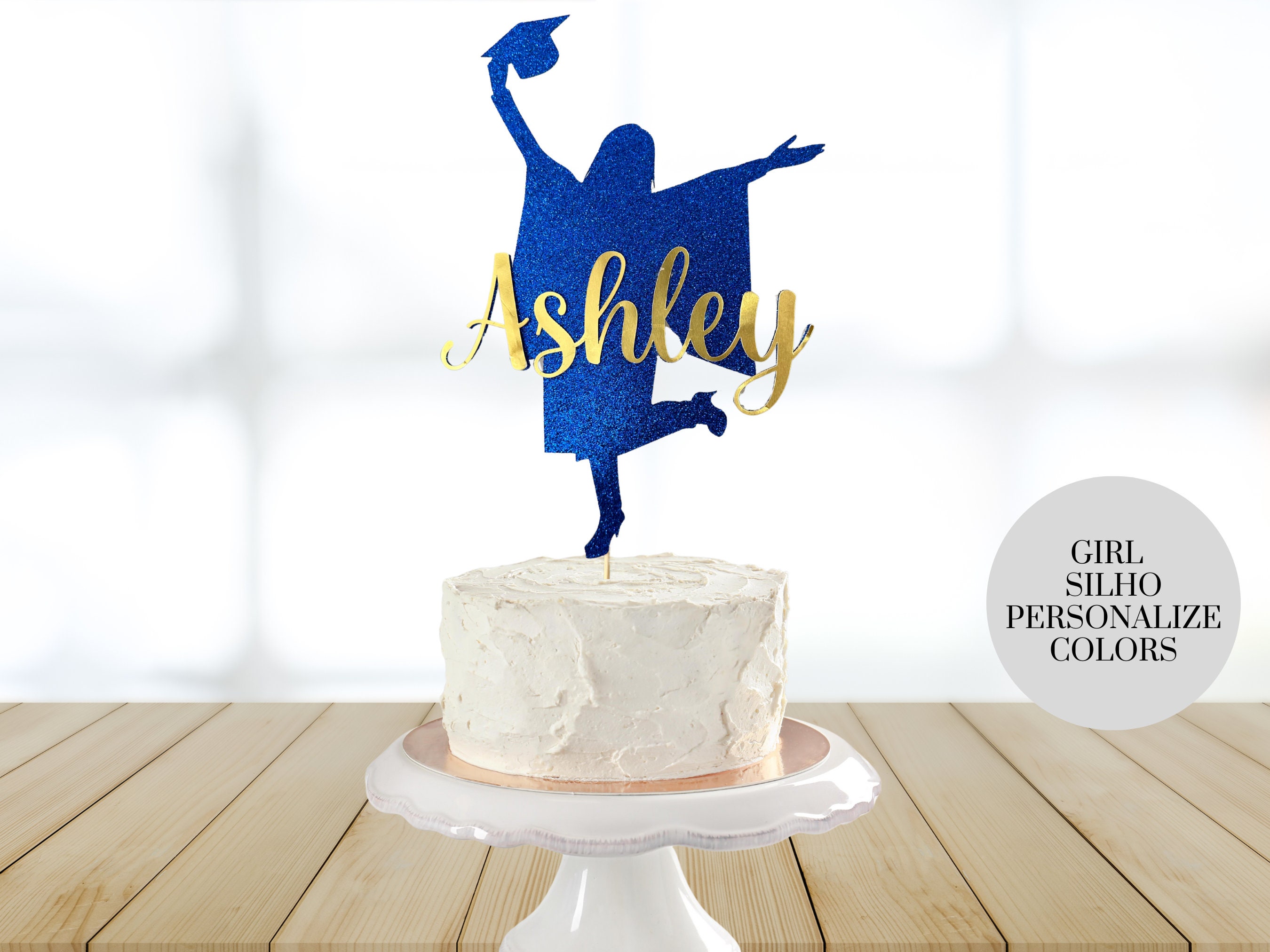 Personalized Graduation Cake Topper Class of 2024, Personalized Cake ...