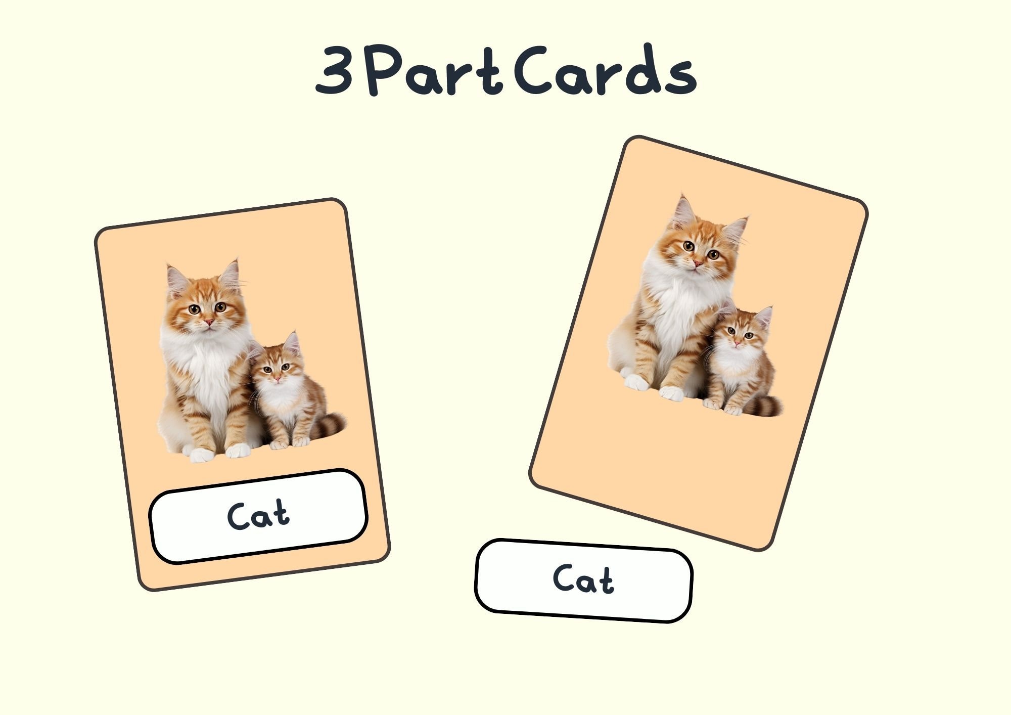 Animal & Baby Printable Flashcards | Montessori Cards | Educational ...
