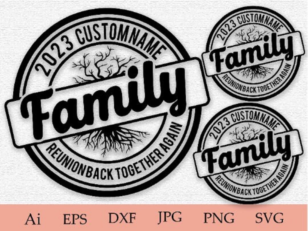 Familyname Monogram Svg Bundle Split Monogramsvg Gift for Family ...