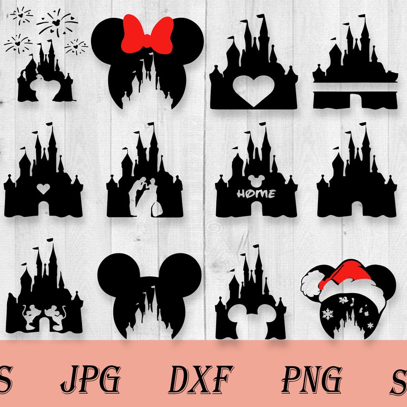 Magic Kingdom Svg - Etsy