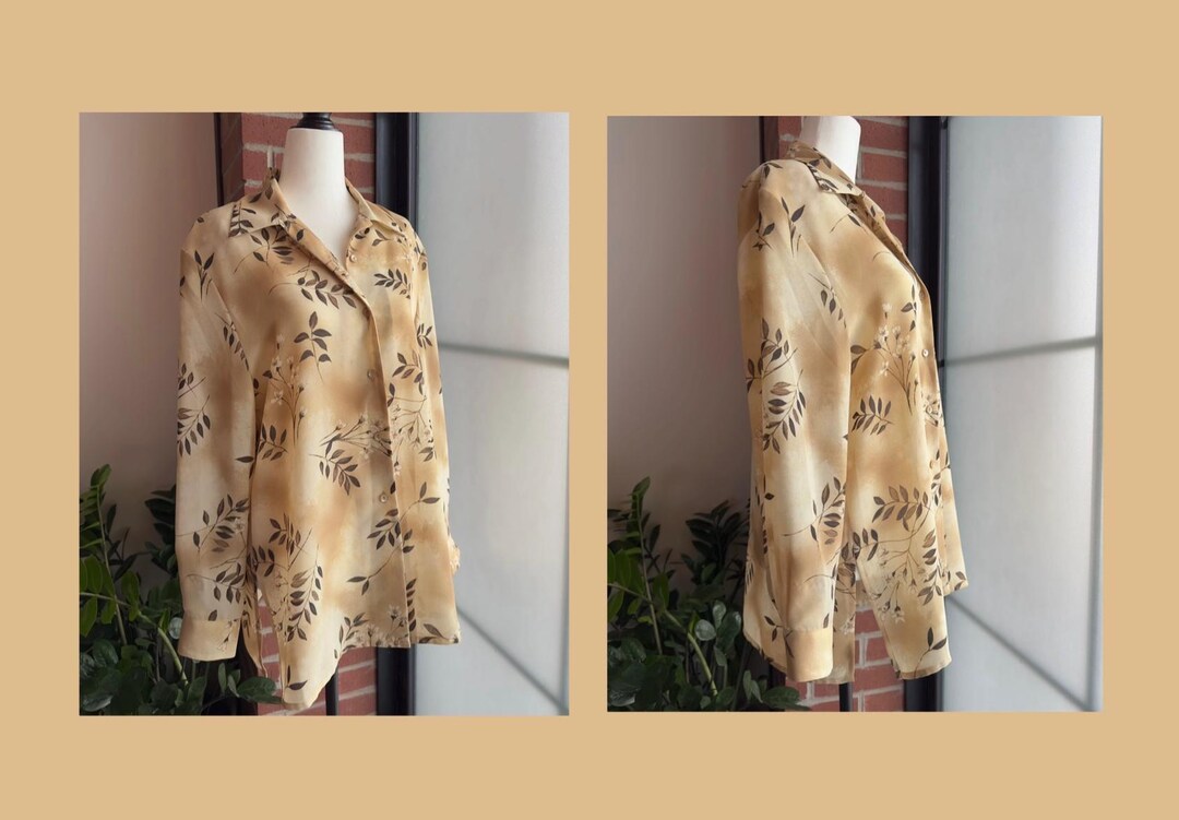 90s Vintage Nygard Collection Shirt Size 8 - Etsy