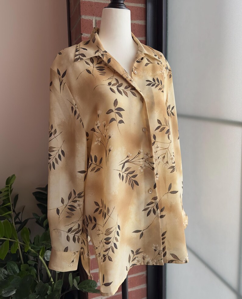90s Vintage Nygard Collection Shirt Size 8 - Etsy