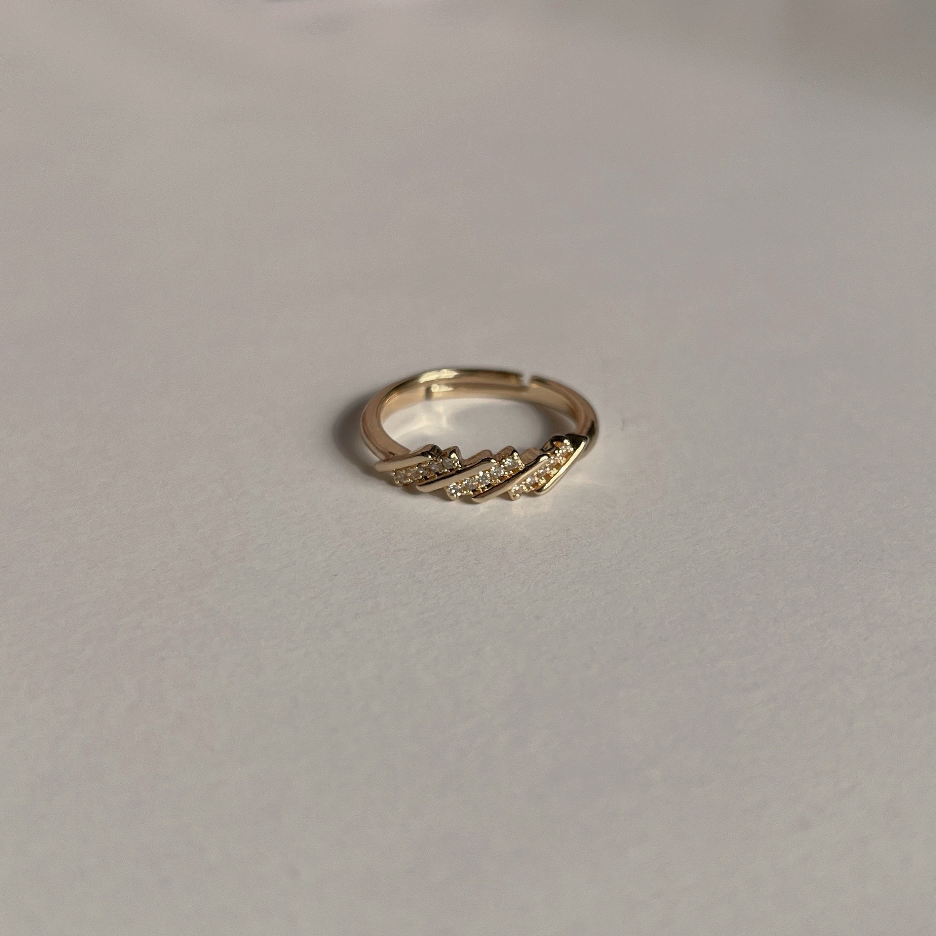 18k Gold Filled Adjustable Rings | Everyday Rings - Etsy