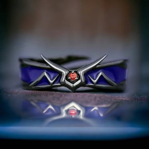 Code Geass Ring Set - Lelouch & C.C. Adjustable | Unisex Anime Cosplay ...
