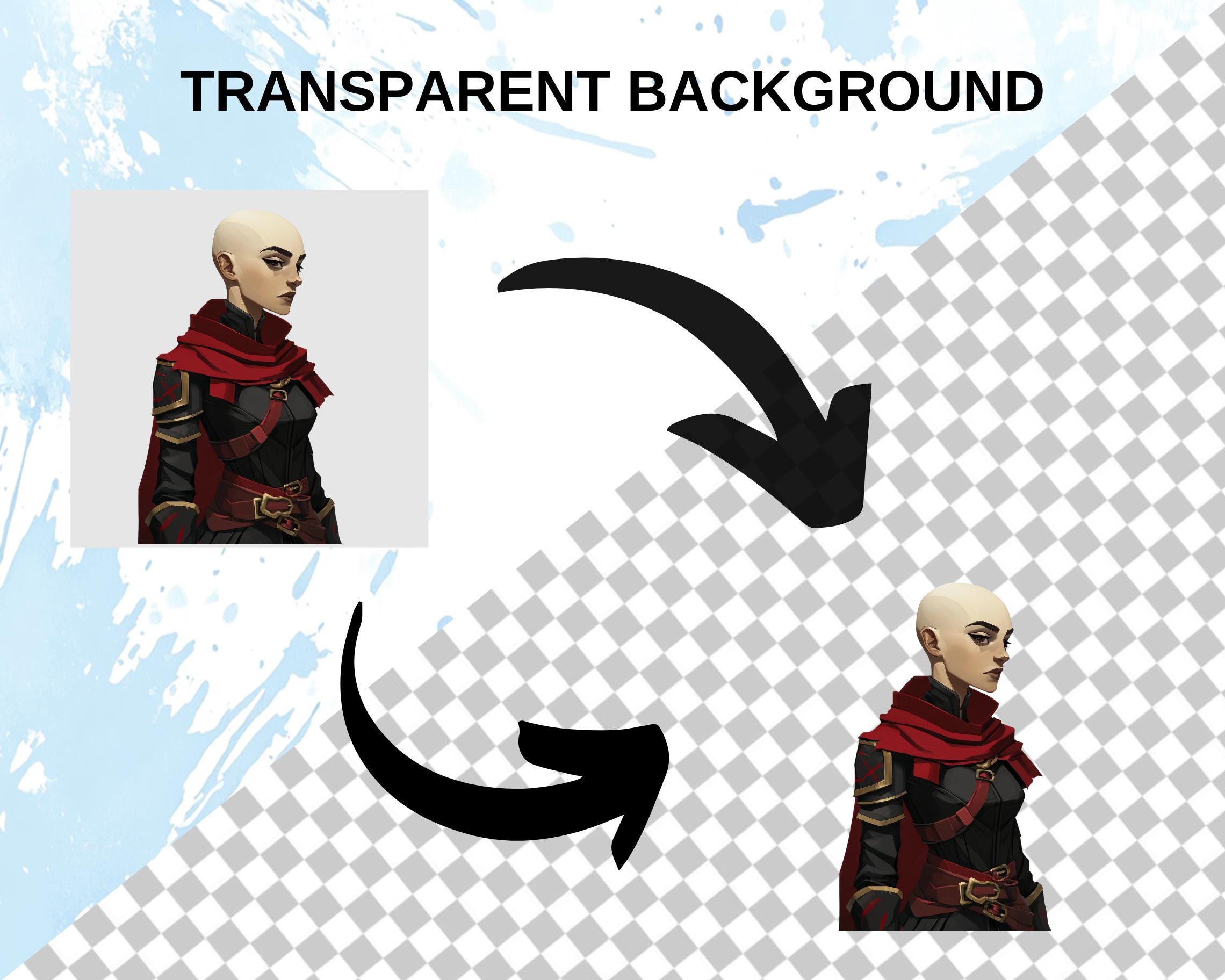Dark Fantasy Character Pack 1 Clipart | 300 DPI Files 32 PNG Digital ...