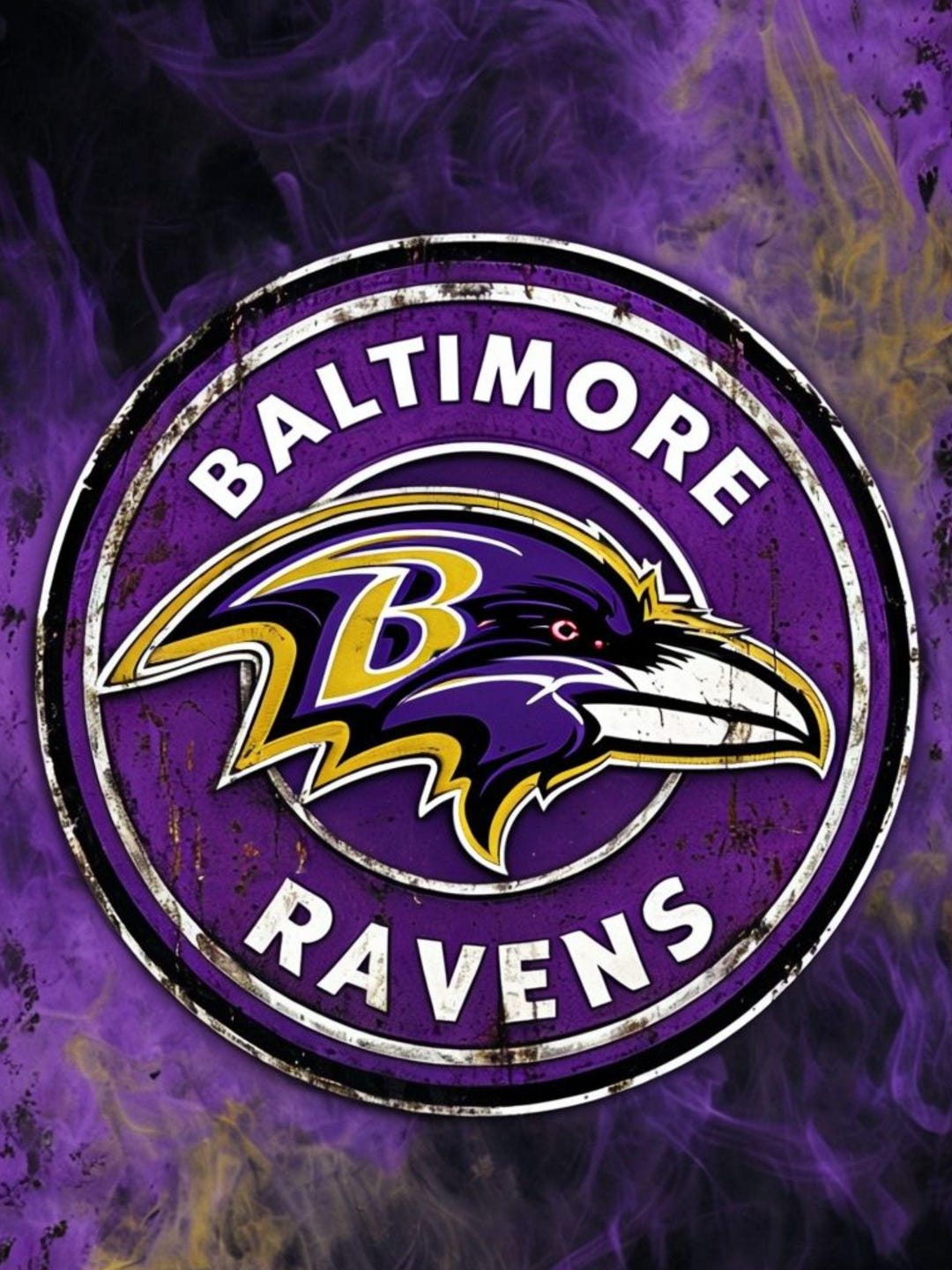 Baltimore Ravens Print - Etsy