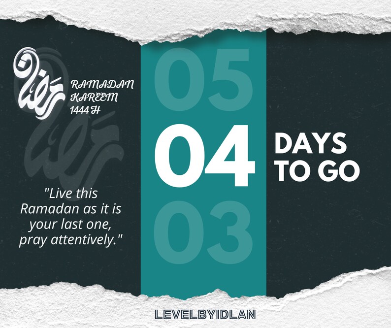 Elegant Countdown 10 Days Version - Etsy