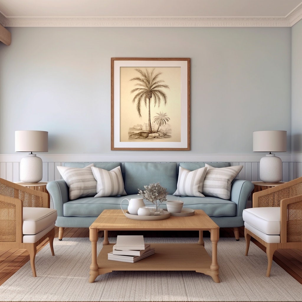 British Colonial Date Palm | Vintage Home Decor Idea | British Colonial ...