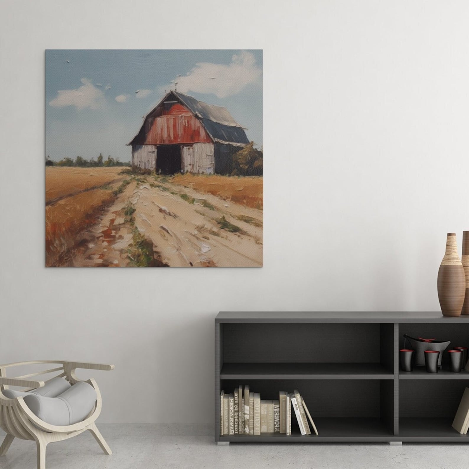 Old Barn Print Wall Art Country Barn Print Wall Art Farm Print Red Barn ...