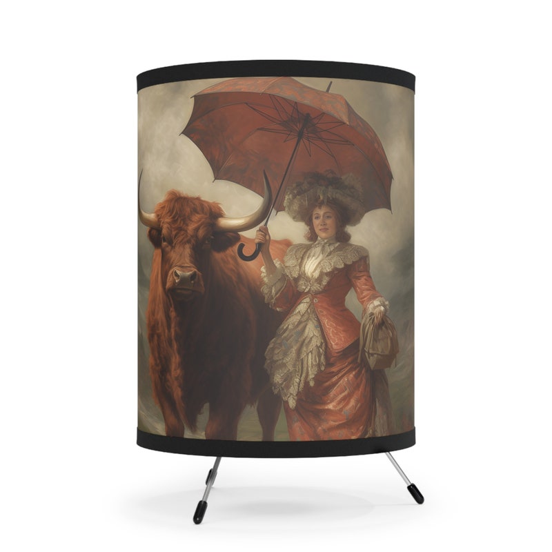 Cowhide Lamp Shade - Etsy