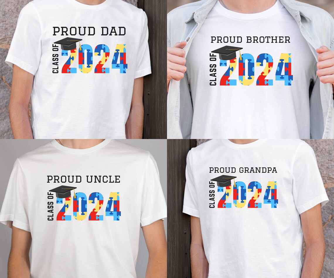 Autistic Graduate Shirt, Autism Family Shirts, Gift for Autistic ...