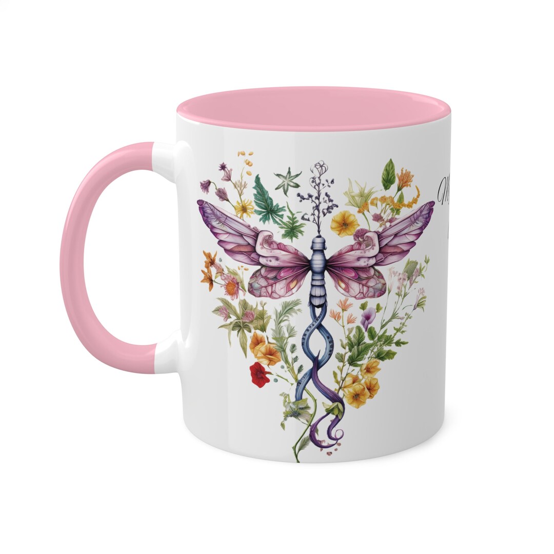 Botanical Caduceus Design With Psalm for Medical Professionals and ...