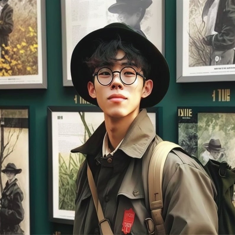 Korean Kim Tae-hyun Realistic Digital Bundle Instant - Etsy