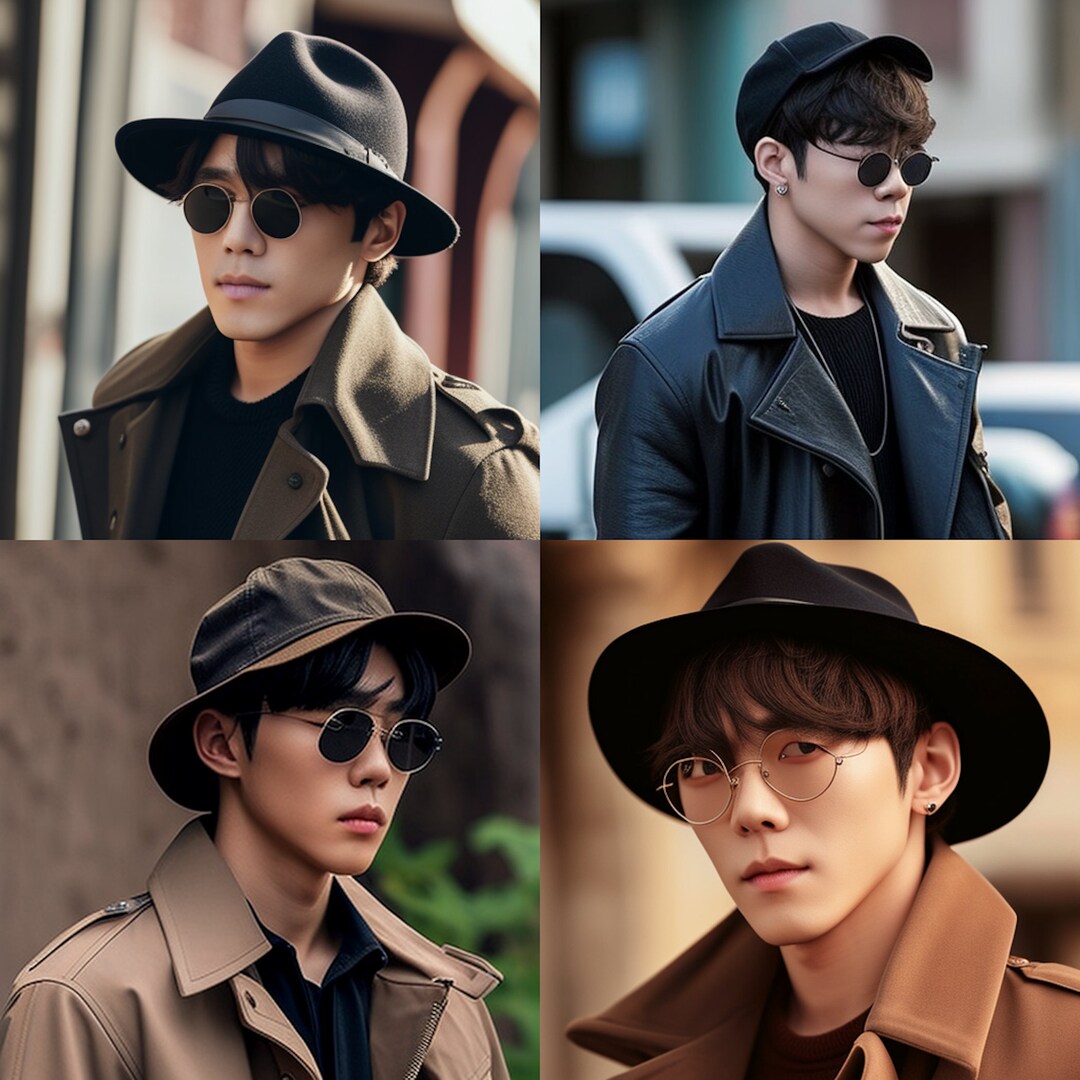 Korean Kim Tae-hyun Realistic Digital Bundle Instant Download Profile ...
