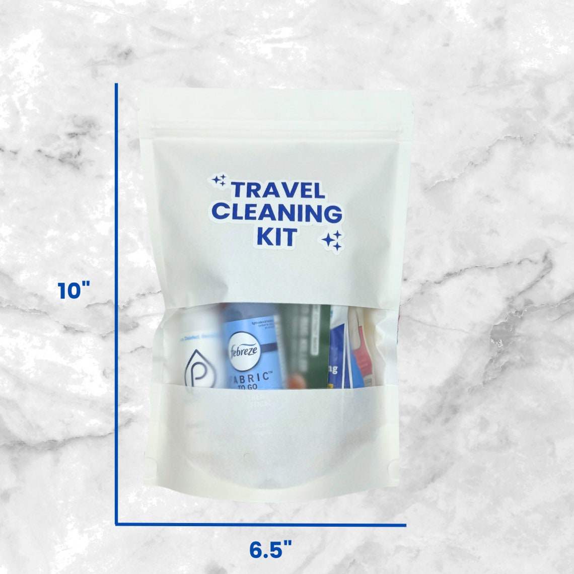 Travel Cleaning Kit, Hotel Room Cleaning Kit, Travel Size Cleaning Kit ...