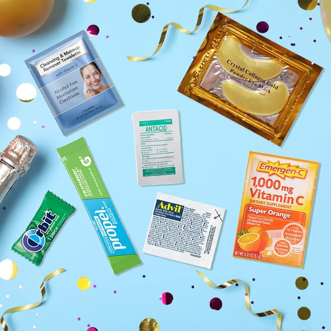 Bulk Hangover Kit Supplies For Bachelorette Parties Weddings