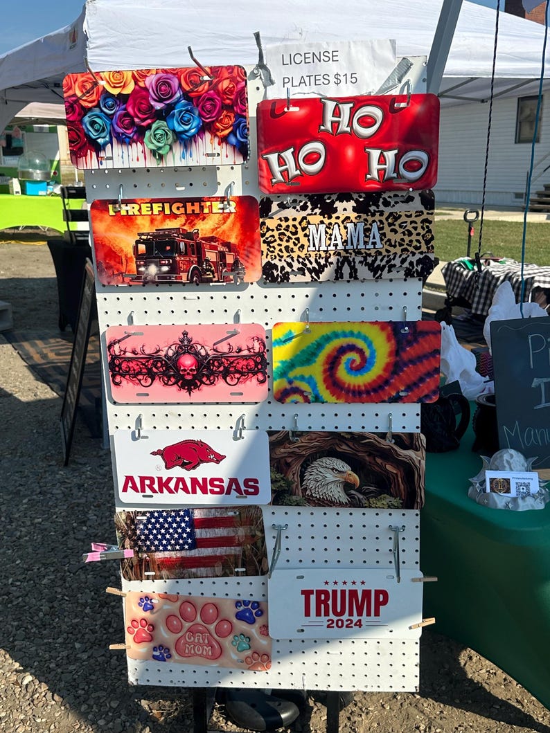 Custom License Plates - Etsy