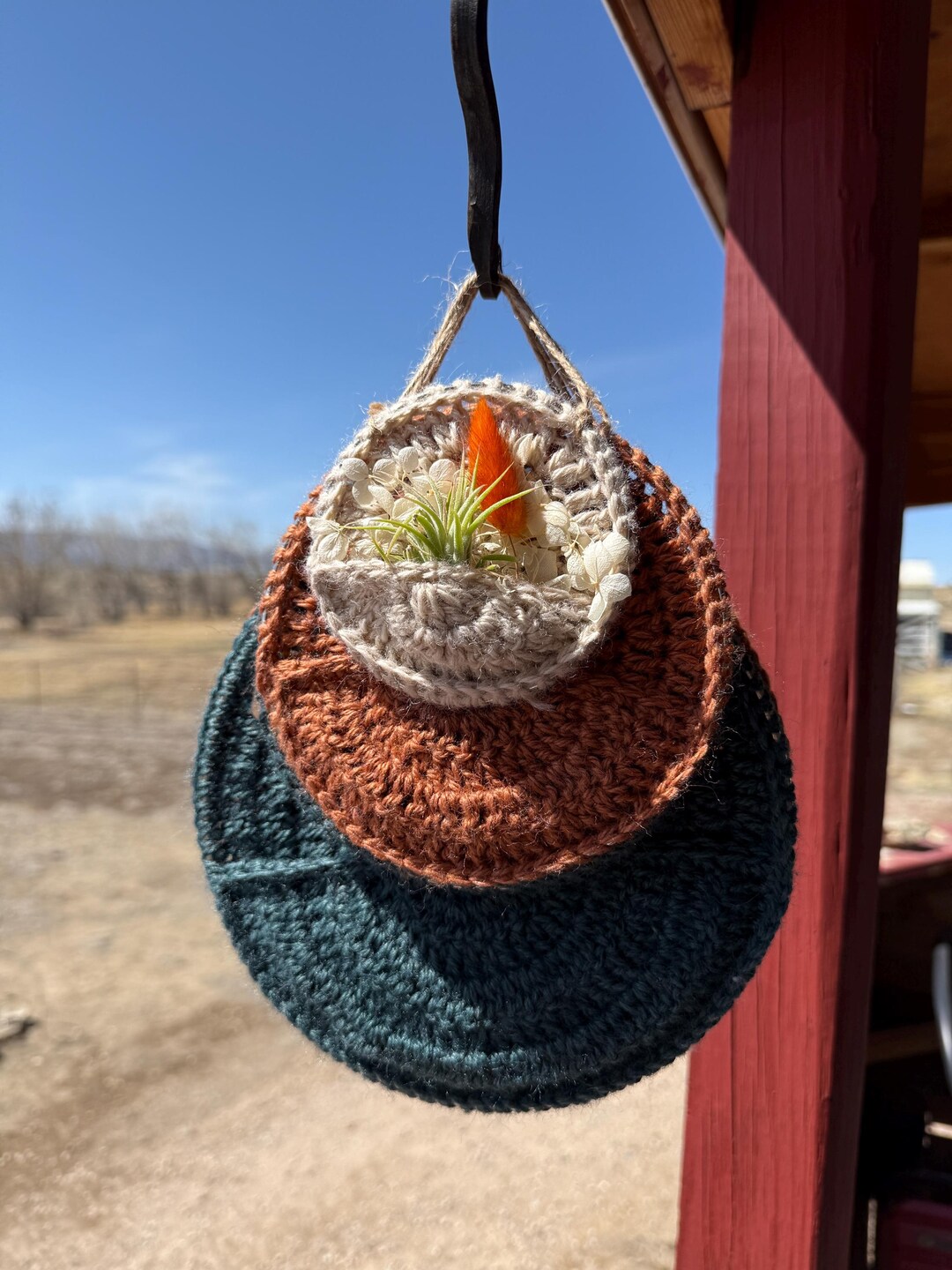 Hoop Crochet Pockets - Etsy