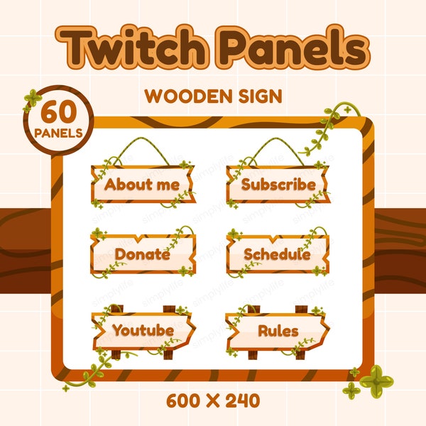 Wood Emote Twitch - Etsy