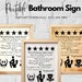 Funny Bathroom Reviews Sign: Printable Wall Art (SVG, JPG, PNG) - Etsy