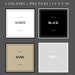 Modern Bathroom Labels | Minimalist Labels | Bathroom Sticker ...