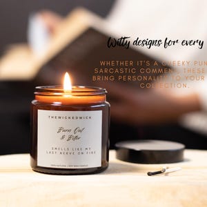 Editable Candle Labels, Template Labels, Candle Sticker Label, Candle ...