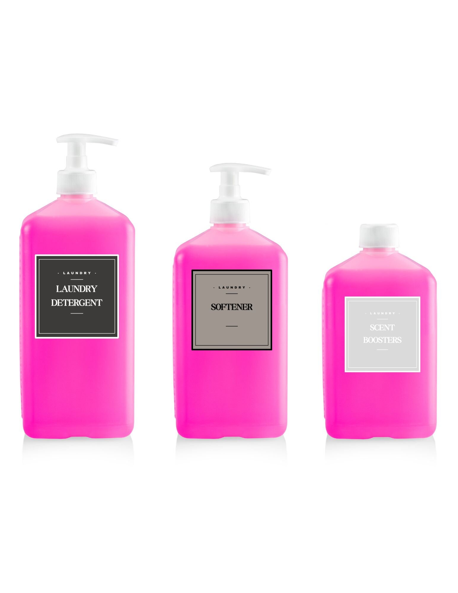 Printable Laundry Sticker | Modern Laundry Labels | Minimalist Laundry ...